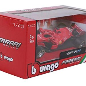 Bburago Ferrari F1 SF71H #5 Sebastian Vettel 2018 1/43 Diecast Model Car 36809