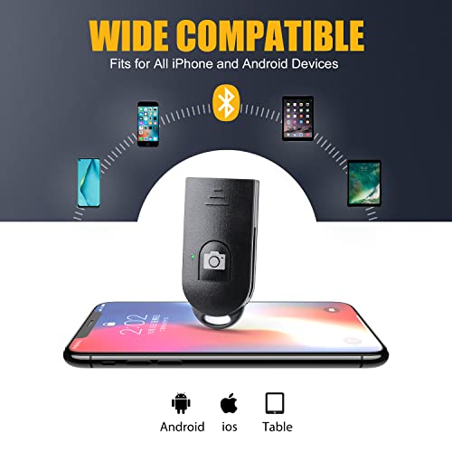 Zeadio Wireless Remote Shutter for All iPhone and Android Devices