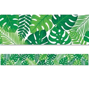 creative teaching press ctp tropical leaves ez border bulletin board border classroom décor