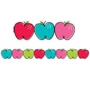 creative teaching press doodle apples bulletin, ez boarder bulletin border classroom décor