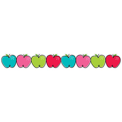 Creative Teaching Press Doodle Apples Bulletin, EZ Boarder Bulletin Border Classroom Décor