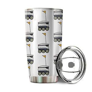 starship robot purdue tumbler 20oz & 30oz stainless steel travel mug