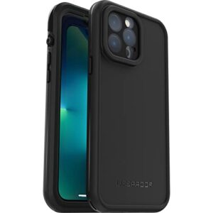 lifeproof for apple iphone 13 pro max, waterproof drop protective case, fre series, black