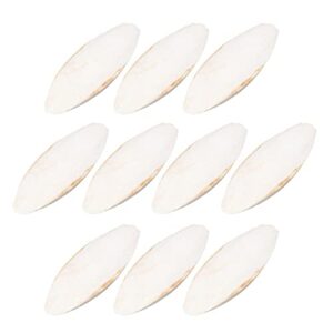 m/b cuttlebone toys for birds, 10 pcs natural cuddle bone parrot chew toys, chewing cuttlefish bone bird cuttlebone, natural birds chewing cuttlefish bone (10cm)