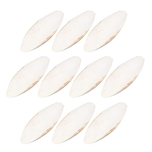 M/B Cuttlebone Toys for Birds, 10 Pcs Natural Cuddle Bone Parrot Chew Toys, Chewing Cuttlefish Bone Bird Cuttlebone, Natural Birds Chewing Cuttlefish Bone (10cm)