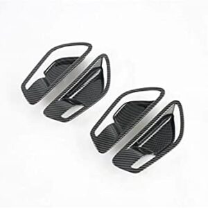 HIGH FLYING for Hyundai Tucson 2022 2023 Car Accessories Door Handle Bowl Cover ABS Carbon Fiber Grain 4pcs