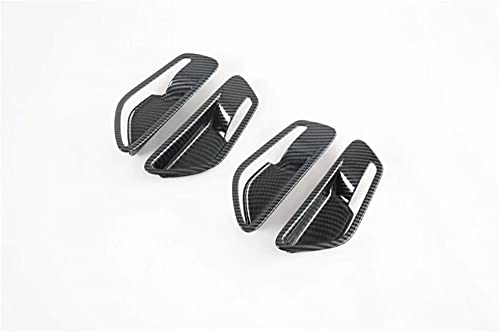 HIGH FLYING for Hyundai Tucson 2022 2023 Car Accessories Door Handle Bowl Cover ABS Carbon Fiber Grain 4pcs