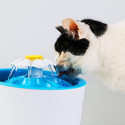 Sponge Filter for Cat Fountain Replacement Pet Fountain Foam Filter Cat Drinking Fountain Sponge Foam Filter for Pet Dog Cat Fountain (8 Pieces)