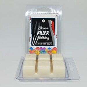 Killer Birthday Wax Melts | Horror-Themed Soy Wax Melts