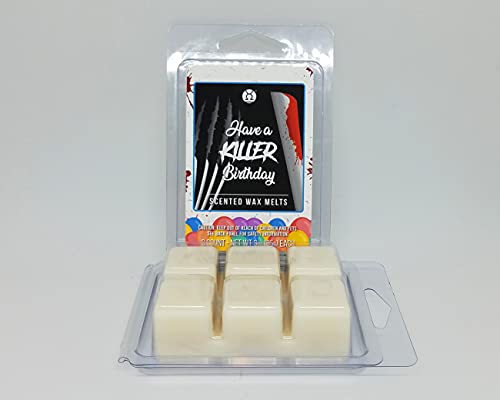 Killer Birthday Wax Melts | Horror-Themed Soy Wax Melts