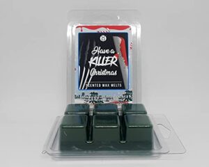 killer christmas wax melts | horror soy wax melts