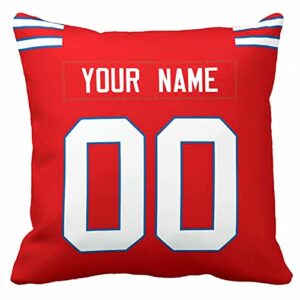 ANTKING Throw Pillow 2 Packs Custom Any Name and Number for Men Youth Boy Gift