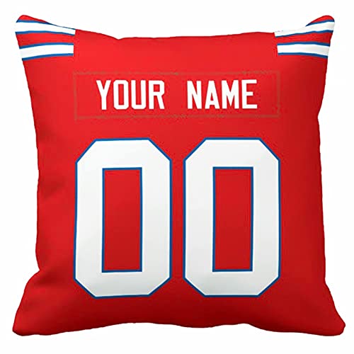 ANTKING Throw Pillow 2 Packs Custom Any Name and Number for Men Youth Boy Gift