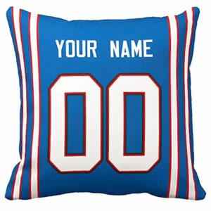 ANTKING Throw Pillow 2 Packs Custom Any Name and Number for Men Youth Boy Gift