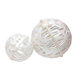 double spherical bra washing bag, underwear washer saver laundry ball for washing machine/washer