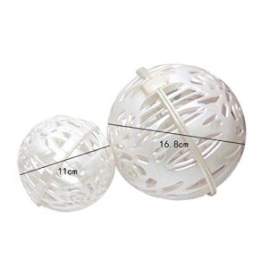 Double Spherical Bra Washing Bag, Underwear Washer Saver Laundry Ball for Washing Machine/Washer