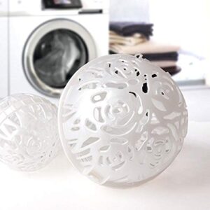 Double Spherical Bra Washing Bag, Underwear Washer Saver Laundry Ball for Washing Machine/Washer