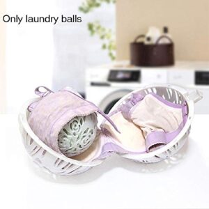 Double Spherical Bra Washing Bag, Underwear Washer Saver Laundry Ball for Washing Machine/Washer