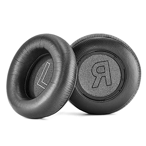 defean H9 H7 H9i Upgrade Quality Sheepskin Leather Ear Pads - Ear Cushion Replacement Earpad Compatible with Beoplay H9 H7 H9i Headphones(Black), High-Density Noise Cancelling Foam, Added Thickness