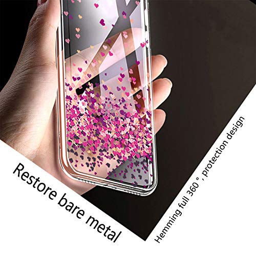 HHUAN Case for Realme C21Y RMX3261 (6.50 Inch) with Tempered Glass Screen Protector, Clear Soft Silicone Protective Cover Bumper Shockproof Phone Case for Realme C21Y RMX3261 - WM85