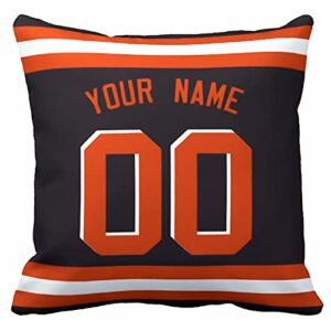 Cleveland Throw Pillow Custom Any Name and Number for Men Youth Boy Gift