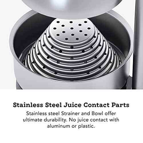 Tribest Pro MJP-105 XL Professional Manual Juice Cold Press Juicer for Pomegranate & Citrus, One-Size, Purple