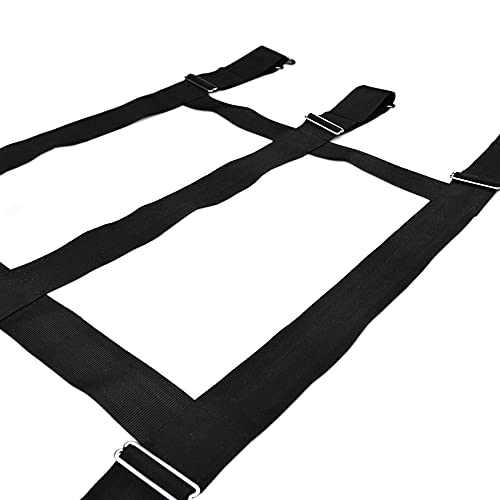 tinkare Stall Guard for Horse Stable Gate with Adjustable Straps and 2" Nylon Webbing Allow Air Flow