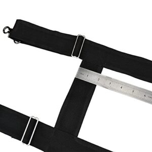 tinkare Stall Guard for Horse Stable Gate with Adjustable Straps and 2" Nylon Webbing Allow Air Flow