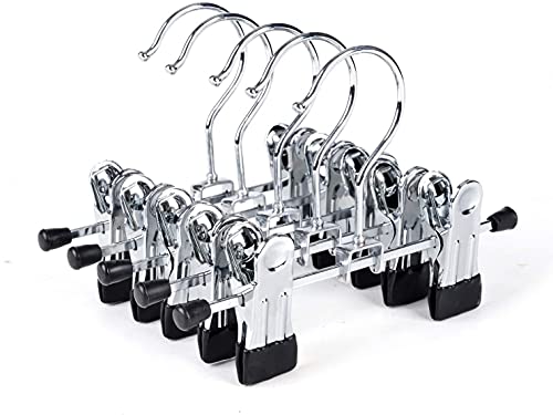 20 pcs Adjustable Seddex Shoe Rack Pet Baby Pants Folder Multi Functional Portable Travel Laundry hat Heavy Duty Laundry Hooks Socks Holder Double Clip Boot Hanger (20)