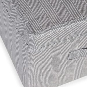 Compactor Storage Boxes, Grey, 30 x 43 x 19cm