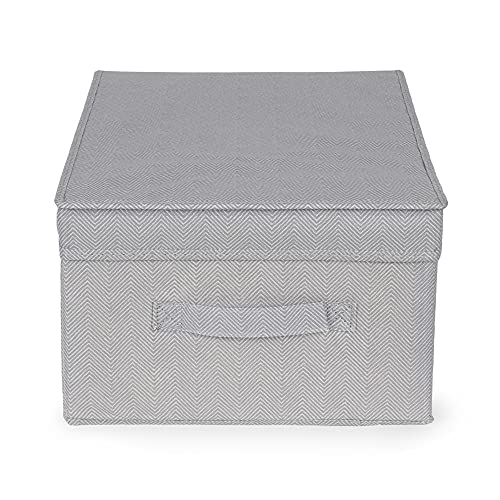 Compactor Storage Boxes, Grey, 30 x 43 x 19cm