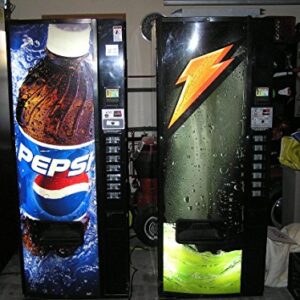 (8) Gatorade 20oz"Bottle" Vending Labels /!