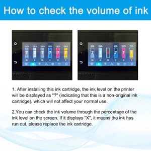 LCL Compatible Ink Cartridge Replacement for HP 728 F9J68A F9J67A F9J66A F9J65A High Yield DesignJet T730 36-in Printer T830 24-in MFP T830 36-in MFP (MBK C M Y 4-Pack)