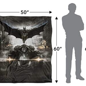 Batman Arkham Knight Poster Officially Licensed Silky Touch Super Soft Throw Blanket 50" x 60"