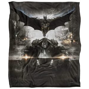 Batman Arkham Knight Poster Officially Licensed Silky Touch Super Soft Throw Blanket 50" x 60"