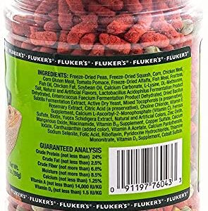 Fluker's Buffet Blend Adult Bearded Dragon Veggie Variety Diet 7oz - Includes Attached DBDPet Pro-Tip Guide