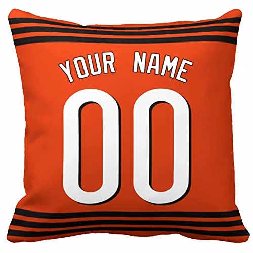 ANTKING Throw Pillow 2 Packs Custom Any Name and Number for Men Youth Boy Gift