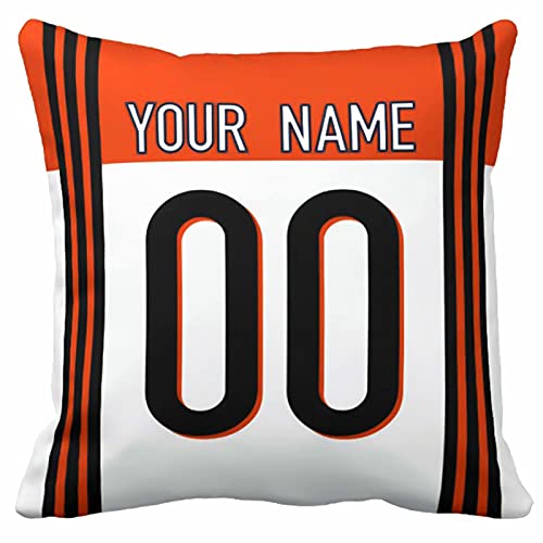 ANTKING Throw Pillow 2 Packs Custom Any Name and Number for Men Youth Boy Gift