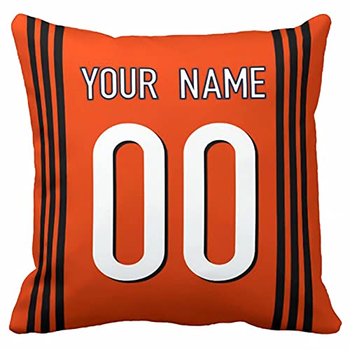 ANTKING Throw Pillow 2 Packs Custom Any Name and Number for Men Youth Boy Gift