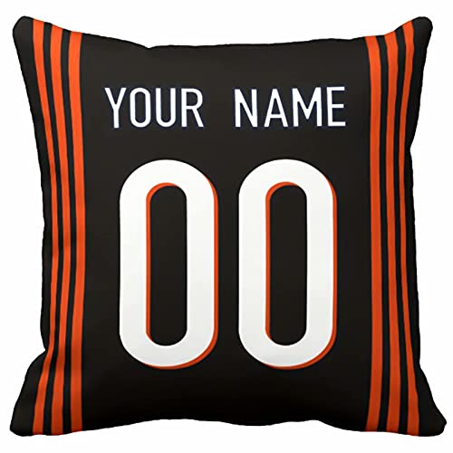 ANTKING Throw Pillow 2 Packs Custom Any Name and Number for Men Youth Boy Gift