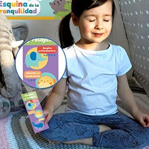 Carson Dellosa Estrategias de tranquilidad/Calming Strategies Instructional Set—2-Sided Banner, Calming Strategy Reminders, and Bookmarks for Social Emotional Learning, Spanish Edition (69 pc)