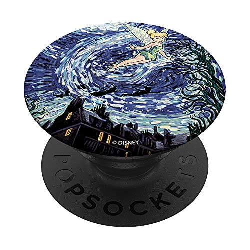 Disney Peter Pan Tinkerbell Starry Night Flight PopSockets Swappable PopGrip