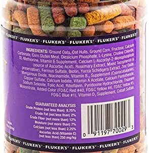 Fluker's Tortoise Diet Large Pellet Food 10oz - Includes Attached DBDPet Pro-Tip Guide