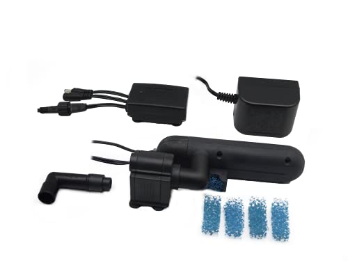 AA GKM9W Internal UV for Aquariums up to 50Ga,Black