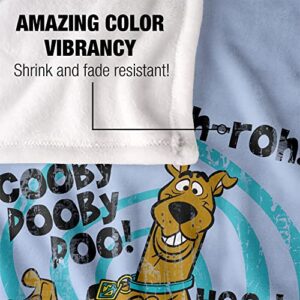 Scooby-Doo Quoted Officially Licensed Silky Touch Super Soft Throw Blanket 50" x 60"