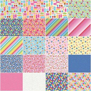 Damask Love Rainbowfruit Rolie Polie 40 2.5-inch Strips Jelly Roll Riley Blake Designs RP-10890-40