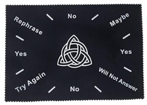 new age imports, inc.® ~ triquetra velvet pendulum divination cloth 8x12 (triquetra 8x12)