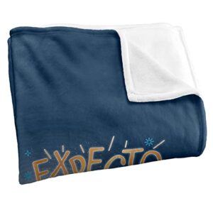 Harry Potter Expecto Patronum Chibi Potter Officially Licensed Silky Touch Super Soft Throw Blanket 50" x 60"