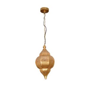 DecorHack by Arusaya Wedding Event Party Festival Decoration Ceiling Pendant Fixtures Lamp Light Moroccan Lamp (14X8 Inch)