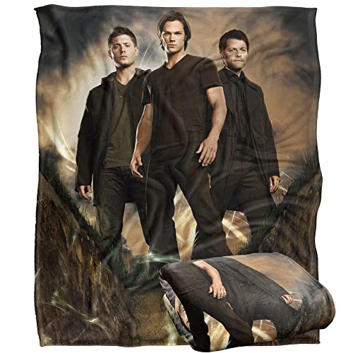 Supernatural Six Feet Under Officially Licensed Silky Touch Super Soft Throw Blanket 50" x 60"